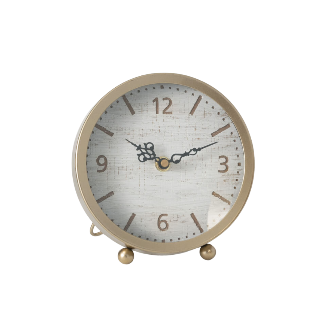 White Face Desk Clock- 6.5" — bfearless. at HOME