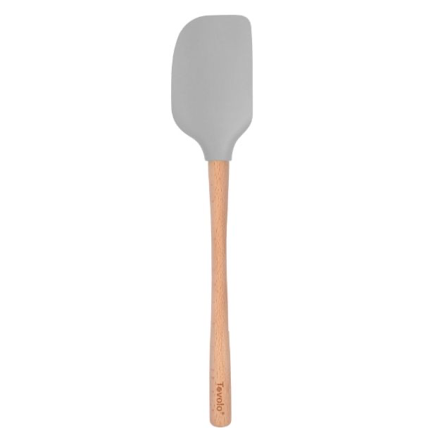 Flex-Core Spatula Wood Handle | Oyster Gray • Tovolo — bfearless. at HOME