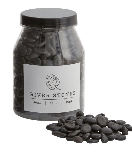 Large Black River Stones — bfearless. at HOME