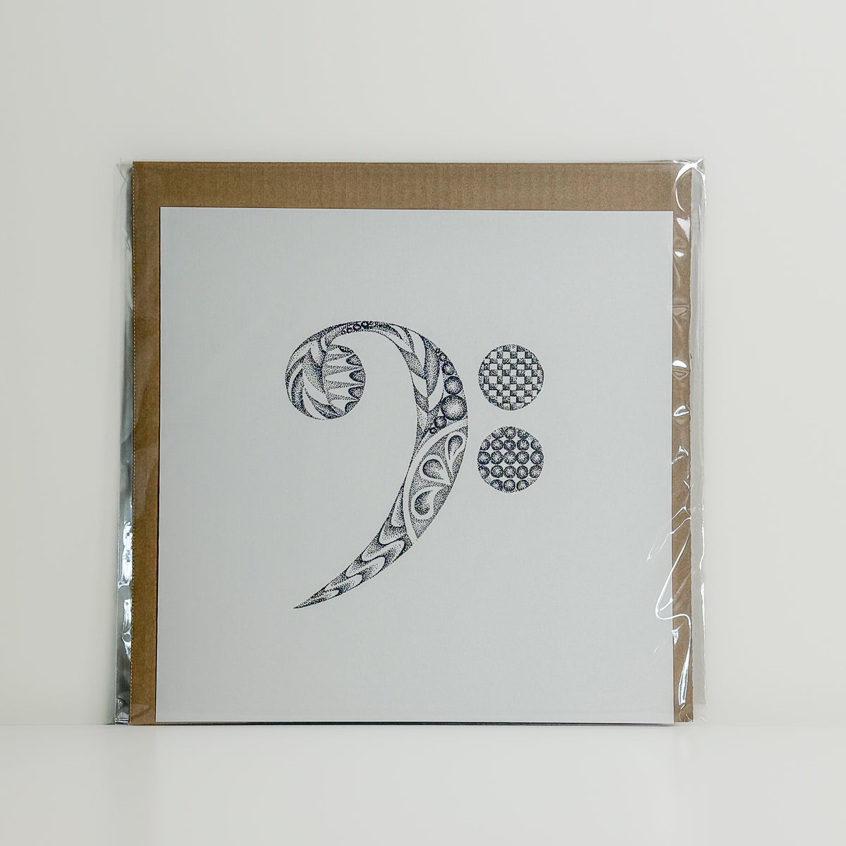 Studio Amy Lynn • Bass Clef Print - 11x11 — bfearless. at HOME