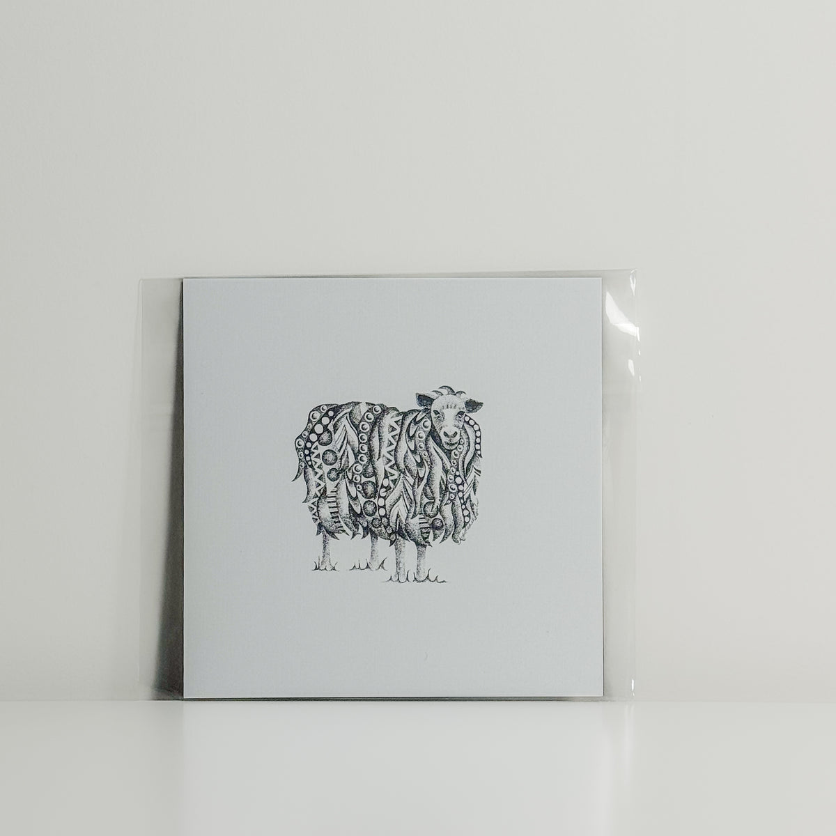 Studio Amy Lynn • Sheep Print - 6x6 — bfearless. at HOME