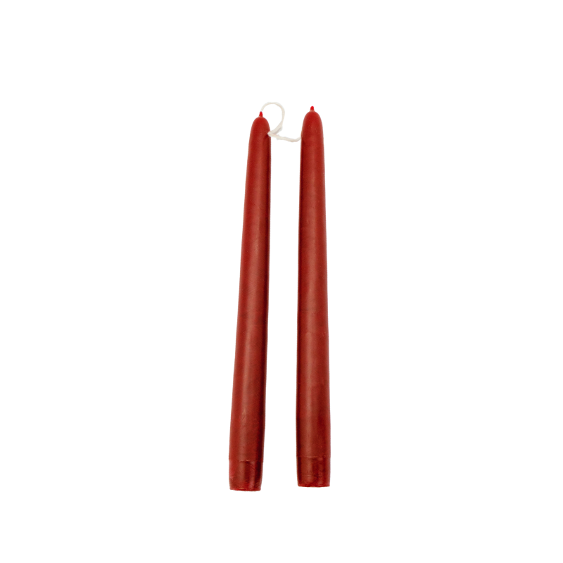 10" Standard Burgundy Red Taper — bfearless. at HOME